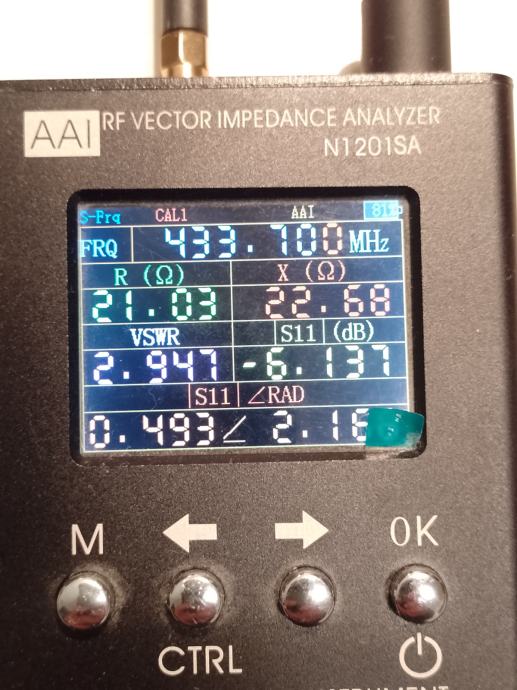 N1 201 Sa Rf Vector Impedance Analyzer Antenski