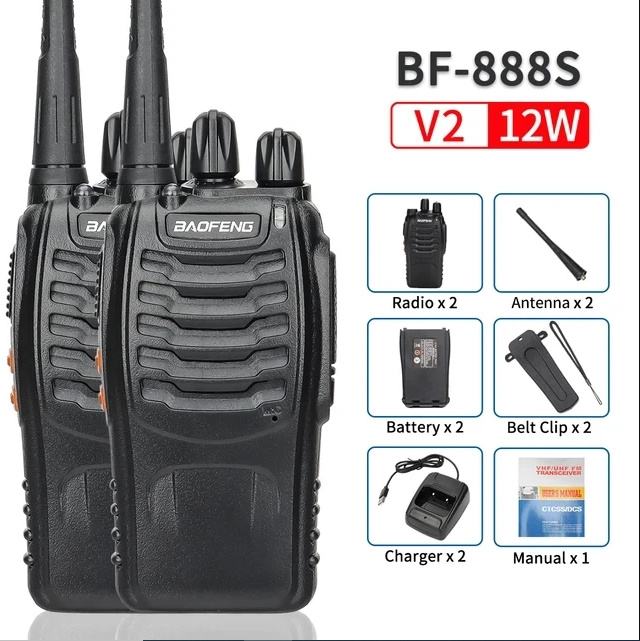 Baofeng BF-888S 5W Walkie Talkie, voki toki