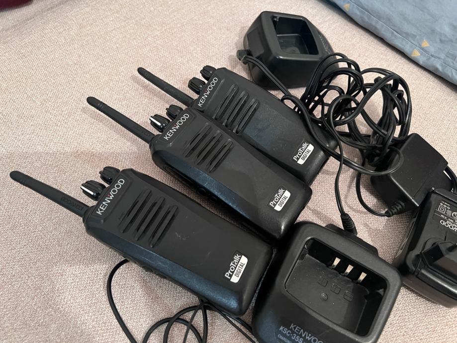 Kenwood ProTalk TK-3401DE pmr ručna radio stanica (3 komada)