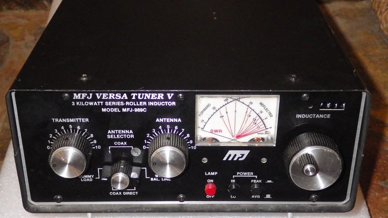 MFJ Versa tuner V 989C 3kw dummy load 300w-PRODANO