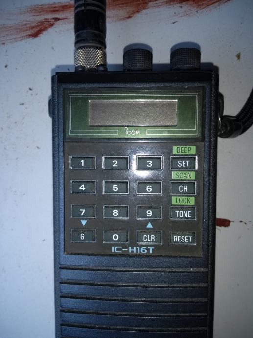 Radio postaja ručna IC-H16T
