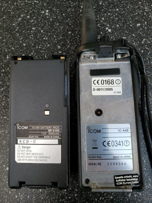 Ručna Radio stanica ICOM IC-A6E, AirBand