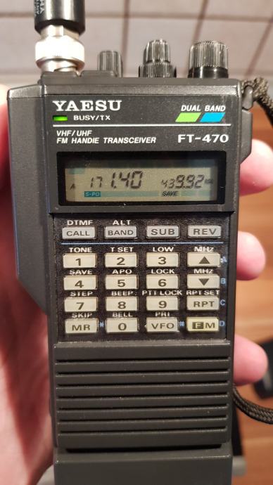 Yaesu ft-470 Dual Band