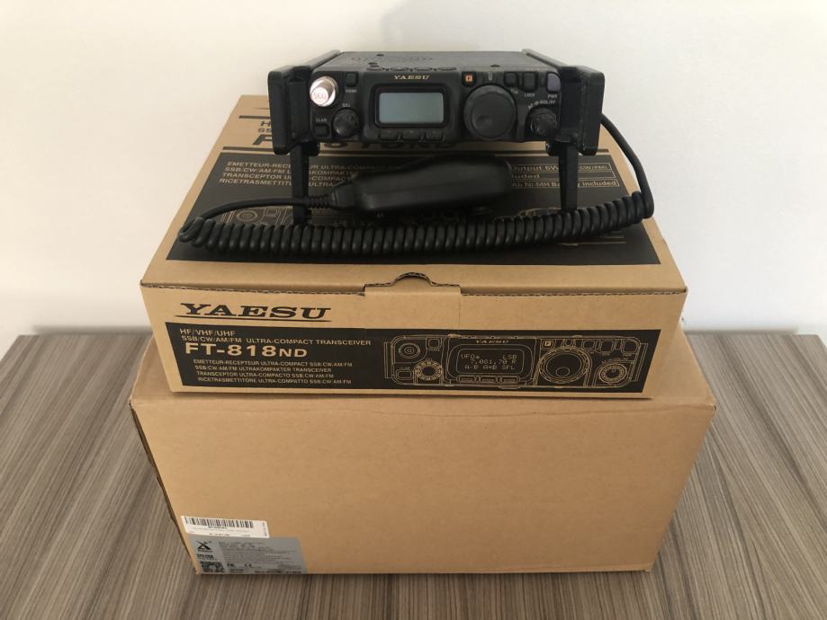 Yaesu FT-818ND + Xiegu XPA125B KV+6m pojačalo sa tunerom