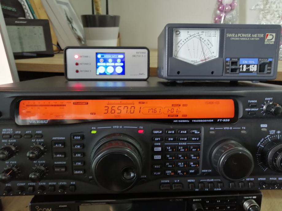 Yaesu FT-920 HF/50 MHz transciever