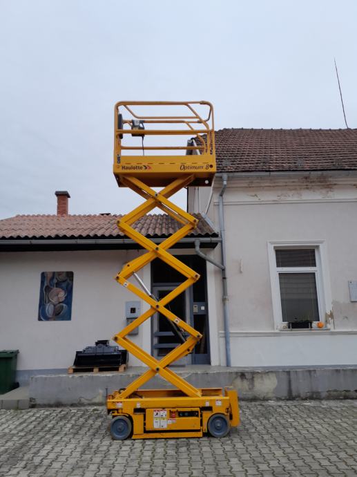Samohodna podizna platforma Haulotte Optimum 8 Go:2013 Radna vis.8m