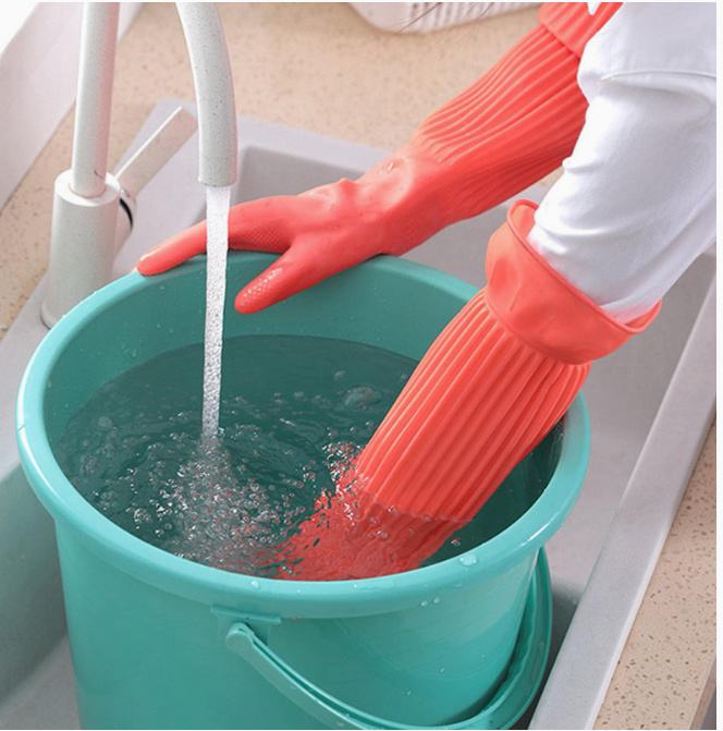 Dugačke gumene rukavice sanitarne/održavanje/štala/ribičija