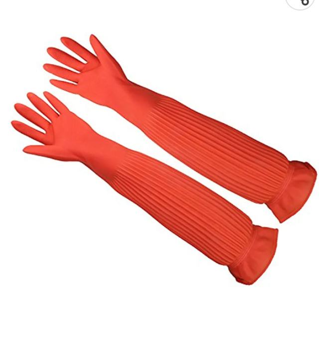Dugačke gumene rukavice sanitarne/održavanje/štala/ribičija