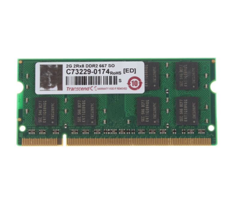 2GB RAM PC2 DDR2 200pin SO-DIMM Laptop memorija