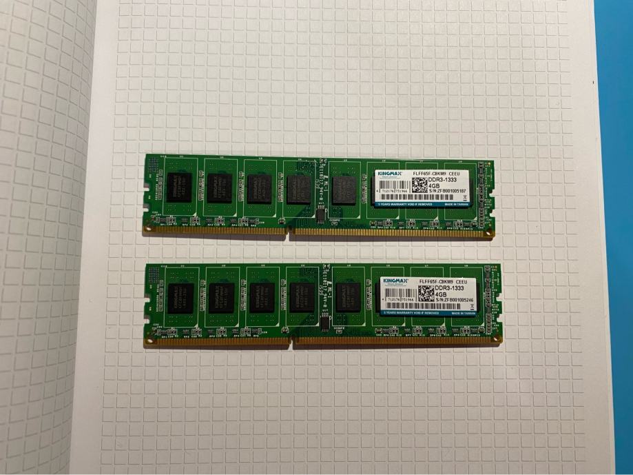 2x4 8GB DDR3 KINGMAX