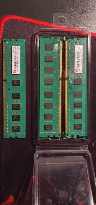 3x4gb 12gb RAM DDR3 MEMORIJE