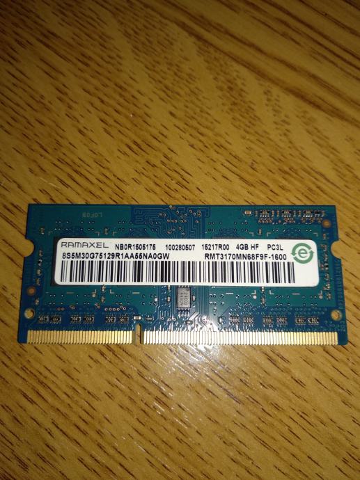 4gb Ddr3 1600mhz Ramaxel