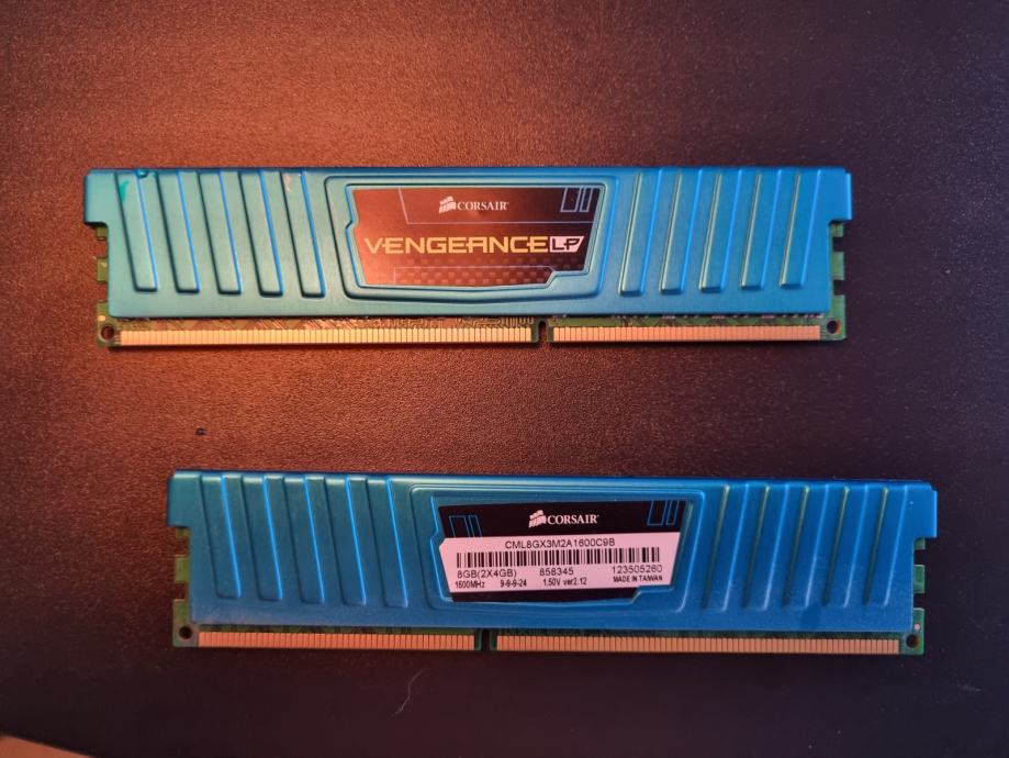Corsair Vengeance Low Profile — 8GB Dual Channel DDR3 Kit