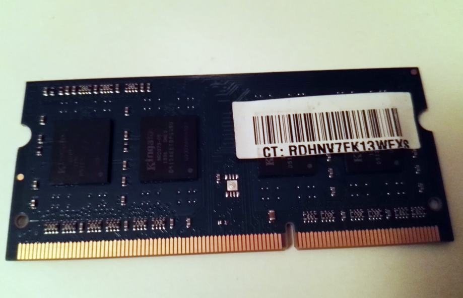 DDR3L RAM za laptop, 4Gb, 12800 HP