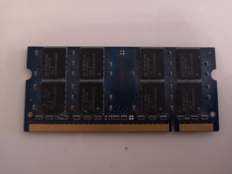 Elpida 2GB DDR2 800 MHz 2Rx8 PC2-6400S-666 12-E1