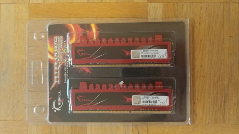 G.Skill RipJaws 2x4 GB RAM Kit DDR3-1066