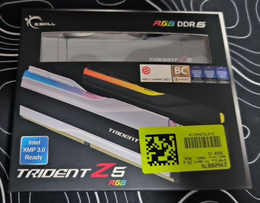 32GB G.Skill Trident Z5 RGB 5600Mhz CL28 SK Hynix A-die