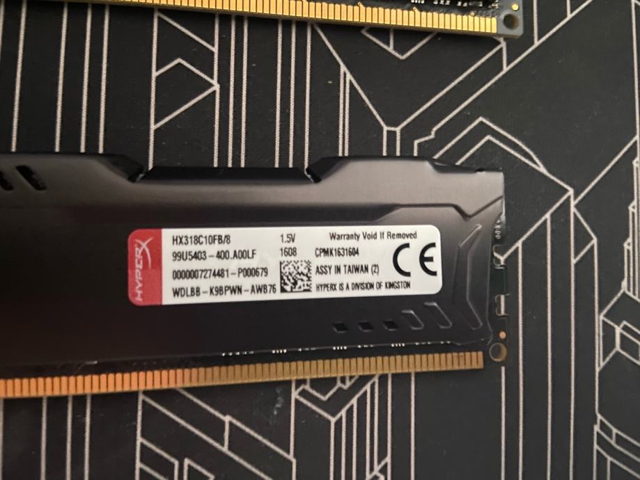 Hyperx 8gb Ddr3 1866
