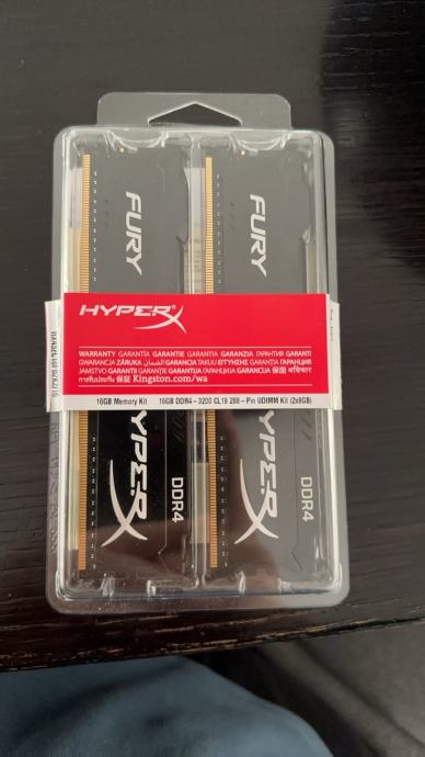 Hyperx Fury DDR4 16g