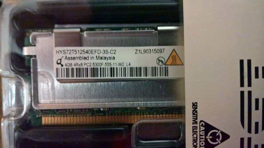 IBM 46C7420 8GB (2x4GB) DDR2 ECC SDRAM, 12kom