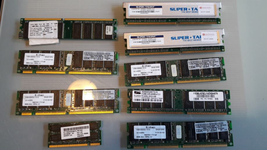LOT RAM memorije , ram memorija