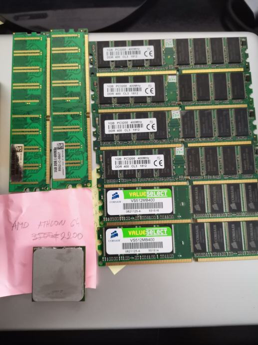 Memorija ddr 7 GB 150 kn