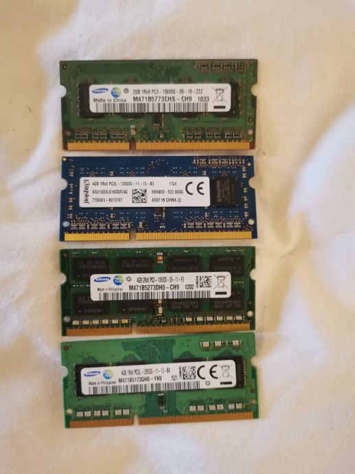 MEMORIJE ZA LAPTOP