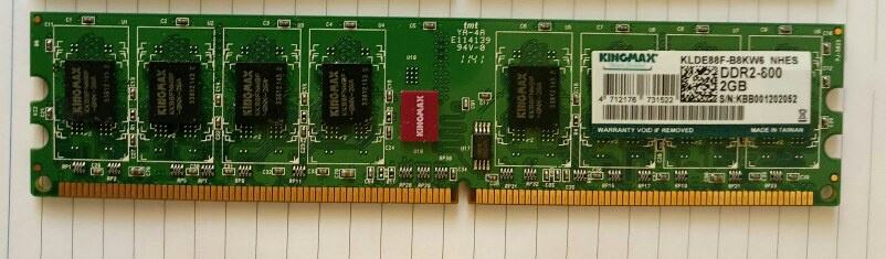 RAM DDR2, 2 GB