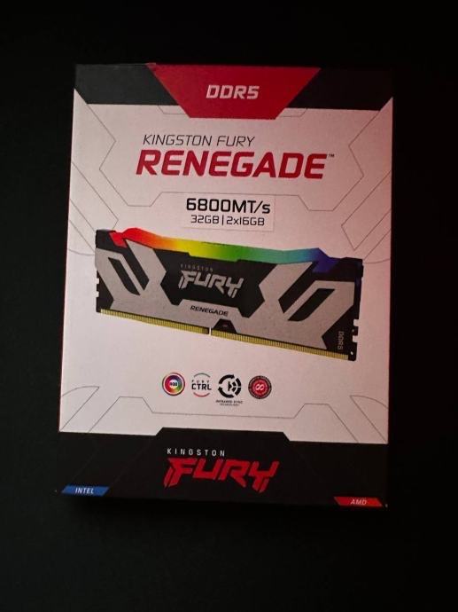 Ram Kingston Furry renegade RGB 2x16 6800mhh