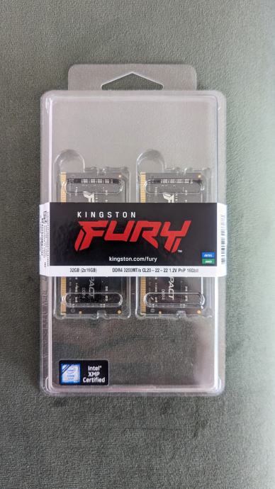 RAM Kingston FURY 32GB (2x16GB)