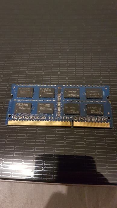 RAM za laptop- 4GB DDR3 SODDIM 1333MHZ