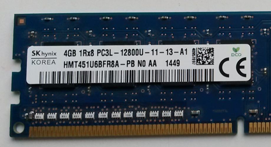 RAM memorija, 4 GB SK Hynix, Koreja (4G 4 G 4GB random access memory)