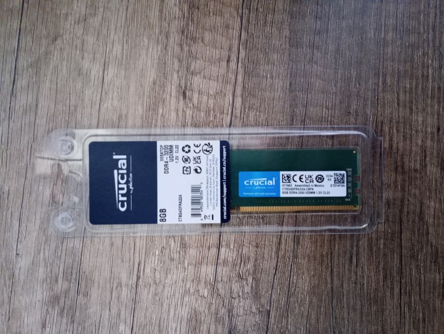 RAM memorija Crucial