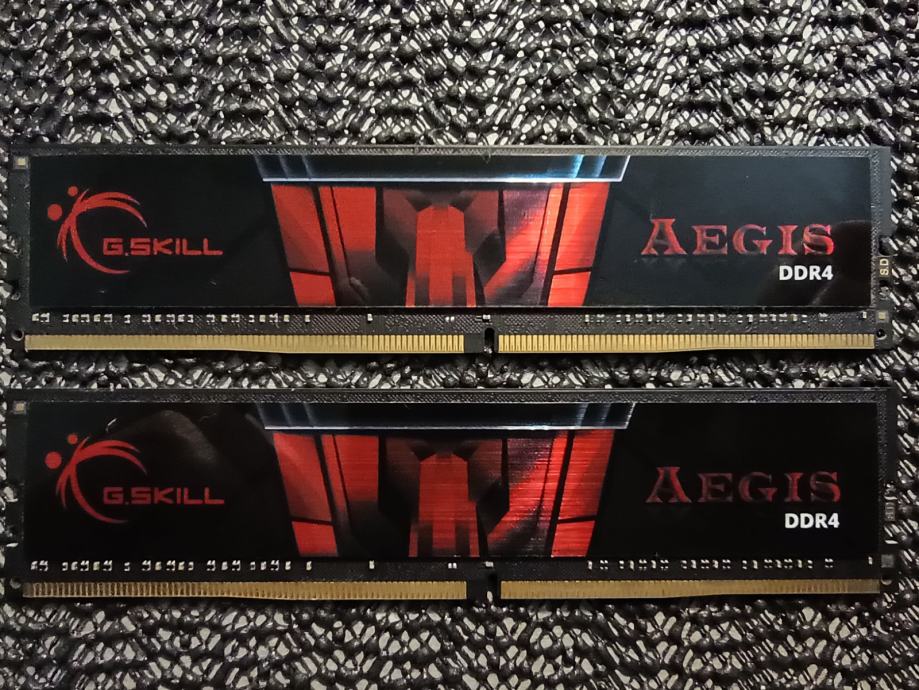 Ram Memorija G Skill Aegis Ddr4 3000 Cl16 2x8 16gb Xmp 2 0