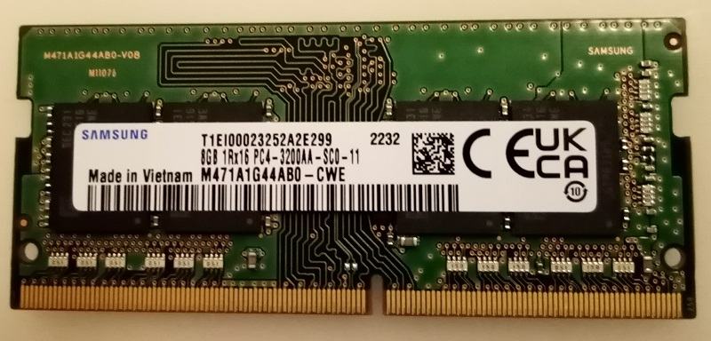 SO-DIMM 8GB DDR4 3200 SAMSUNG M471A1G44AB0-CWE