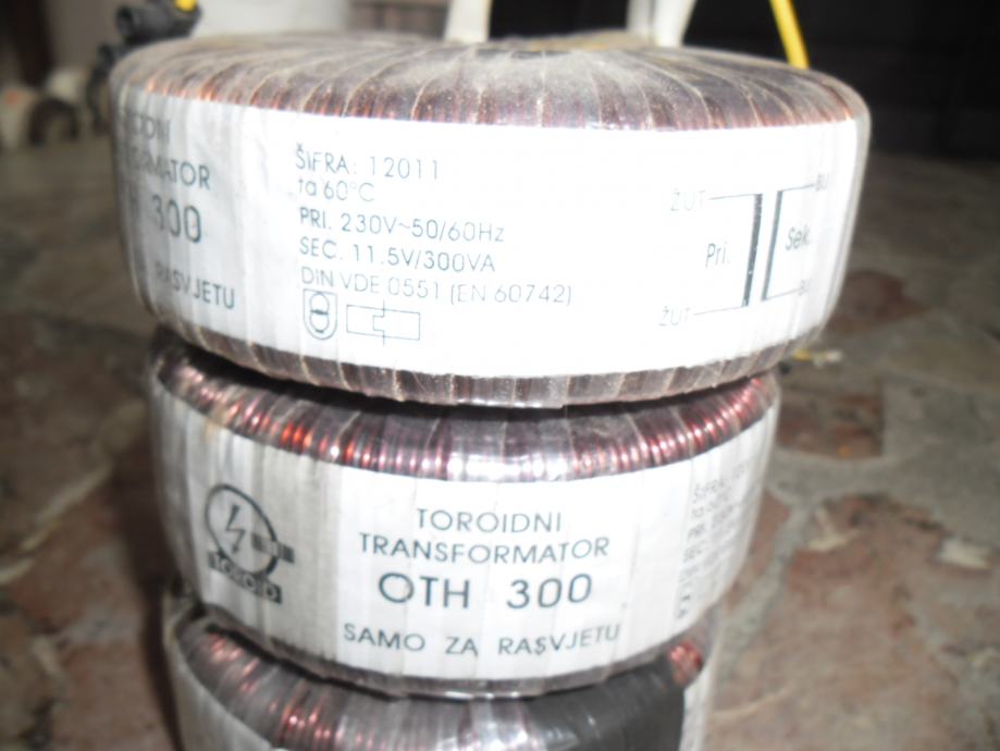 Toroidni transformator 300VA