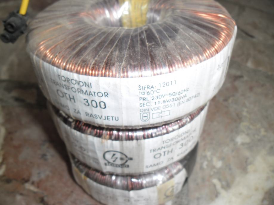 Toroidni transformator 300VA
