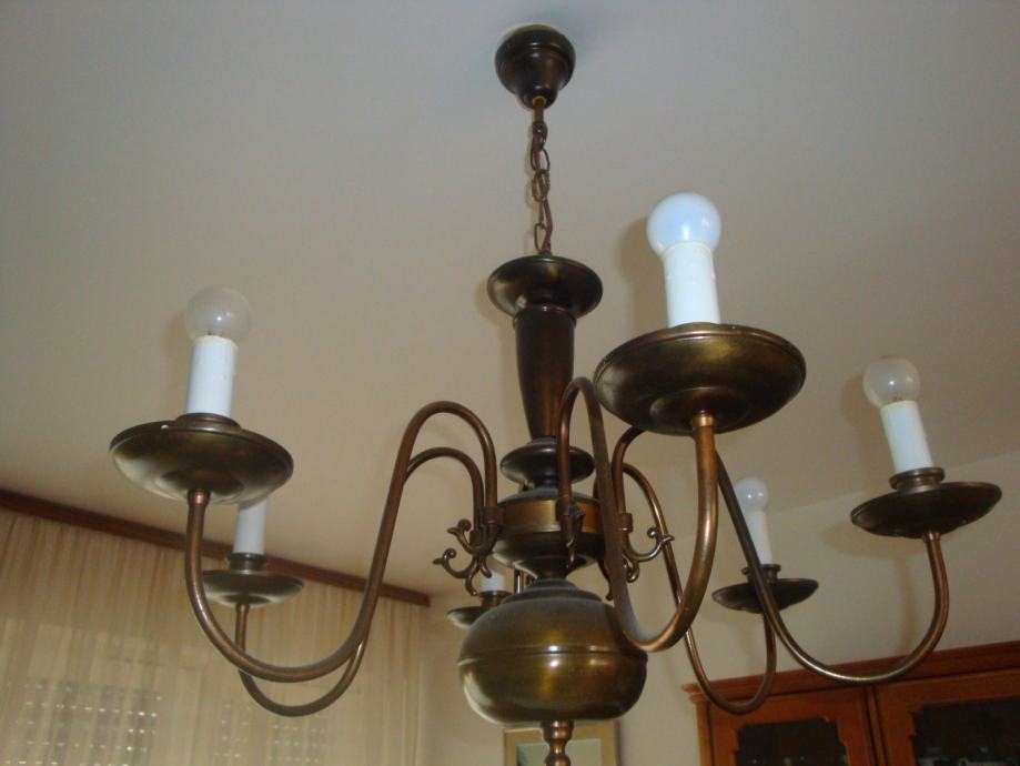 Luster starinski Holandez od mesinga