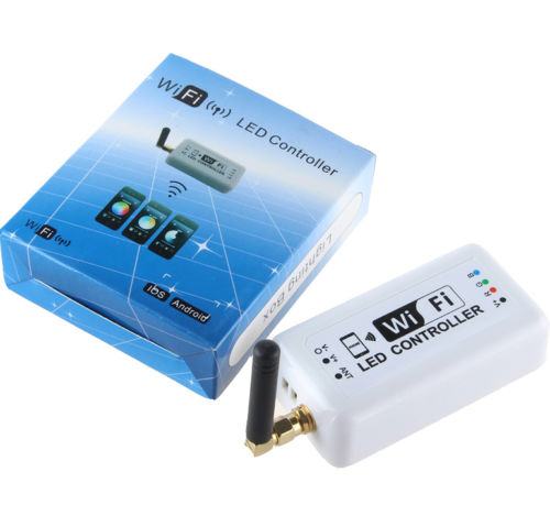 WiFi RGB LED kontroler Wi-Fi controller iOS Android