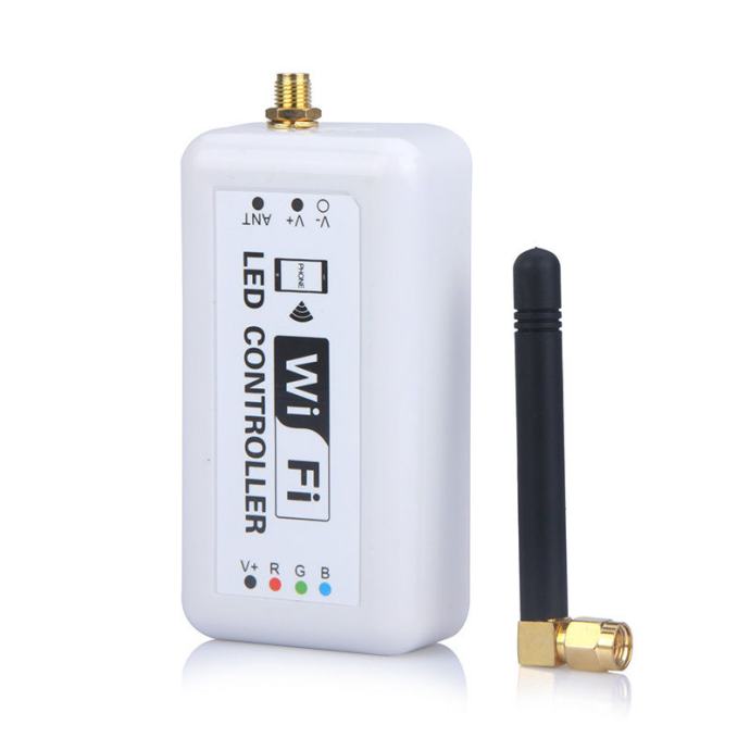 WiFi RGB LED kontroler Wi-Fi controller iOS Android