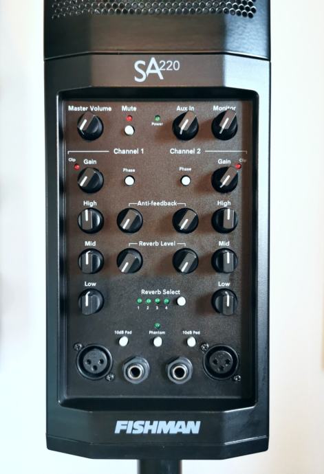 Fishman SA220 - Prijenosni aktivni razglas