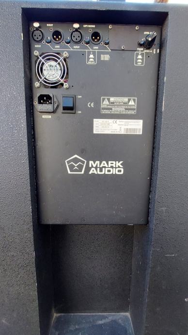 Komplet aktivni razglas MARK AUDIO AS102 & MARK AUDIO AS152