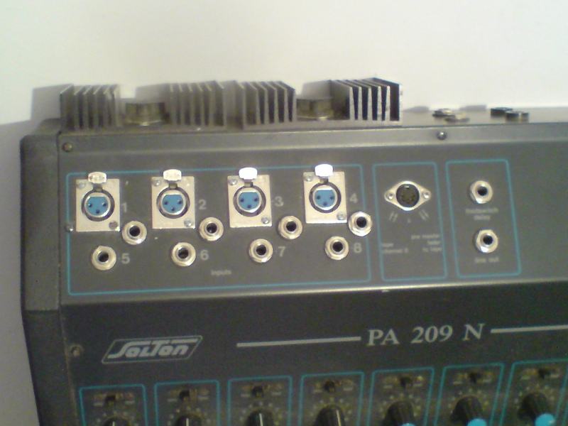 Mixer Solton PA 209 N s pojačalom 100W