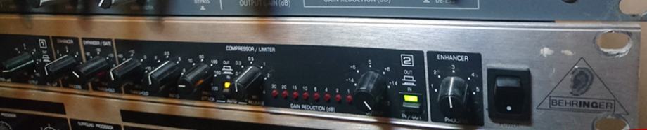 Behringer Autocom MDX1200 Compressor Limiter Enhancer/Exciter Gate