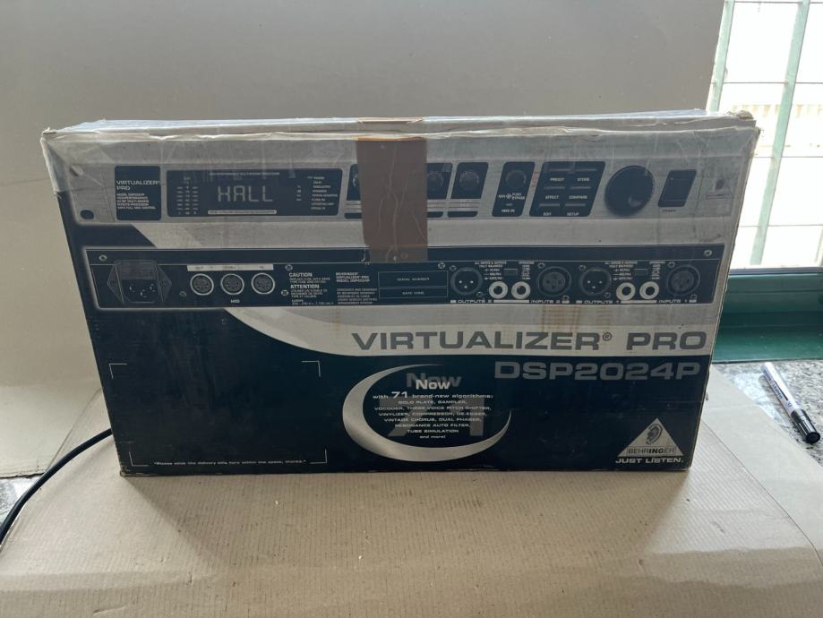 Behringer Virtualizer pro dsp2024p -24BEAT multiefekt