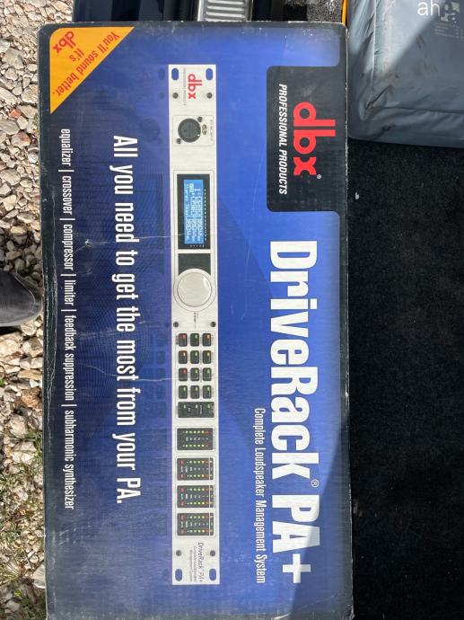 DBX driverack pa+