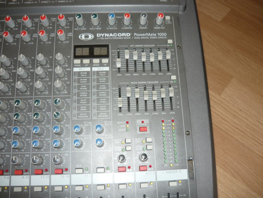 Dynacord Powermate 1000-2, 2 x 700w