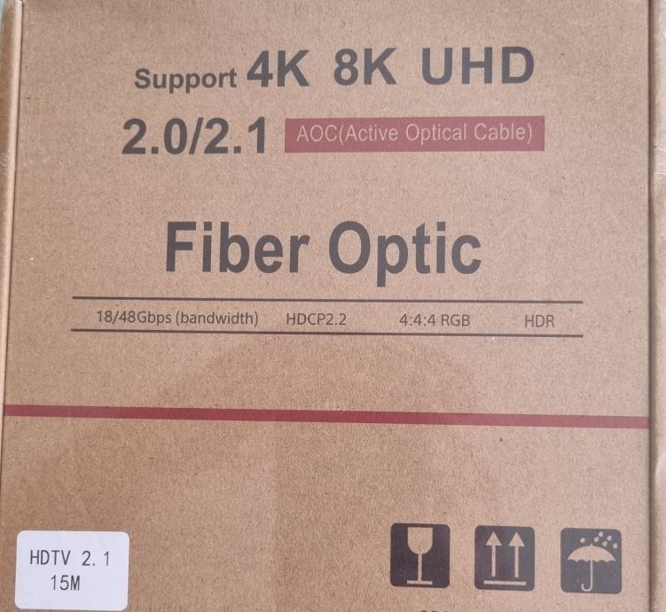 Optički HDMI kabel 15m 8k HDR10