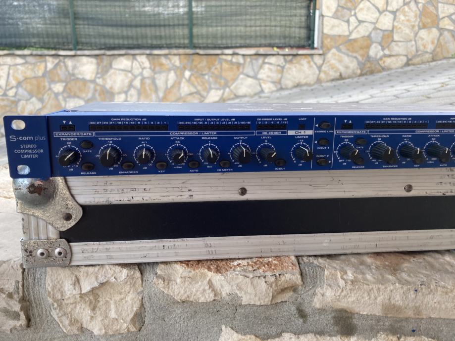 Samson s com plus stereo compressor limiter