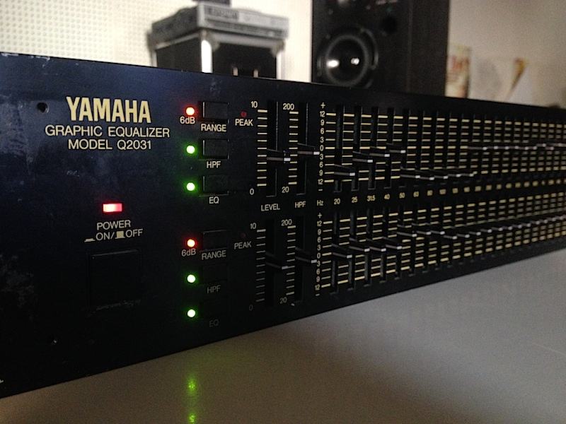 YAMAHA graphic equalizer
